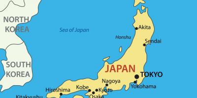 El mapa de tokio - Mapas de Tokio (Kantō - Japón) - En el mundo